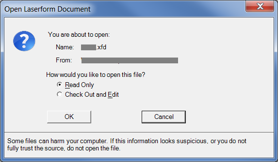 SharePoint Configuration in Laserform